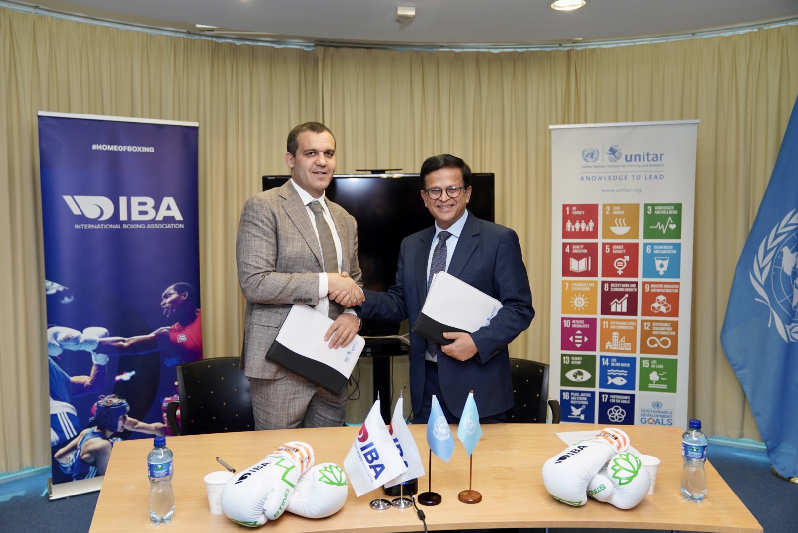 UNITAR and IBA sign Memorandum of Understanding | UNITAR